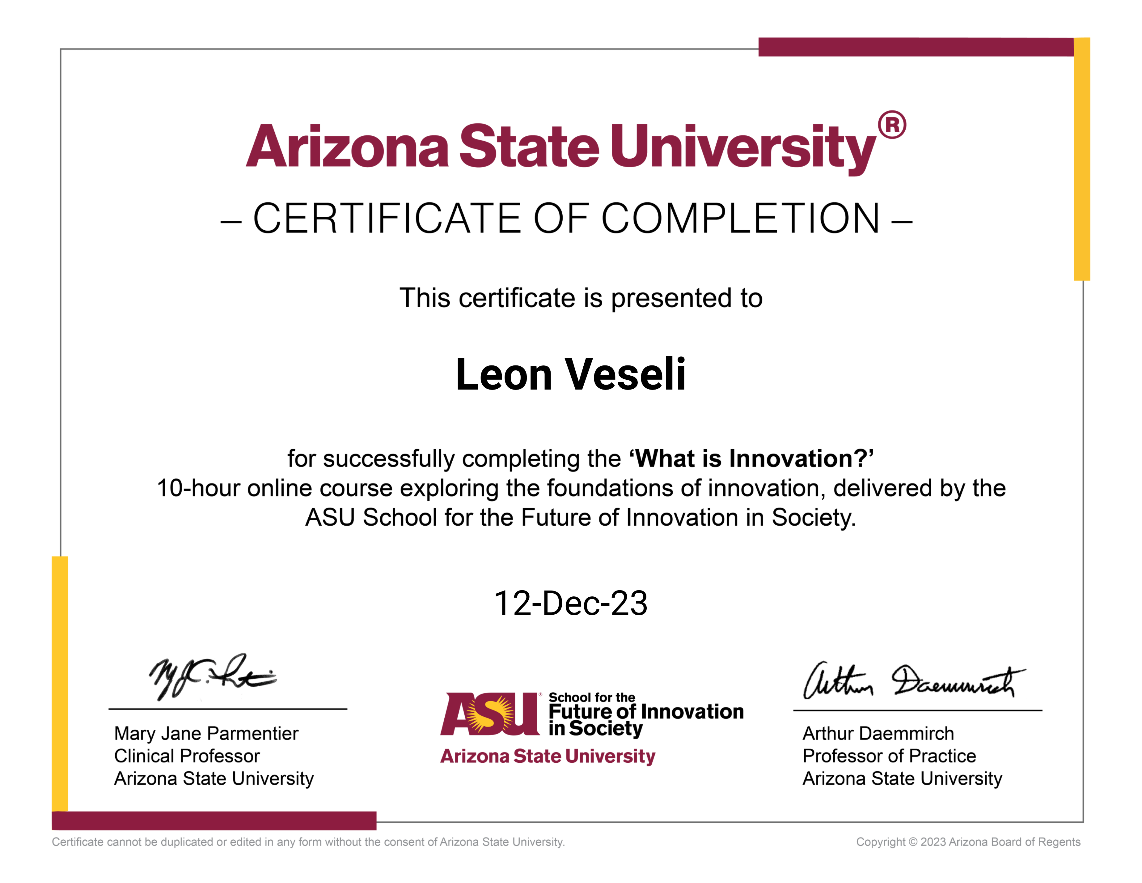 Leon Veseli - Portfolio